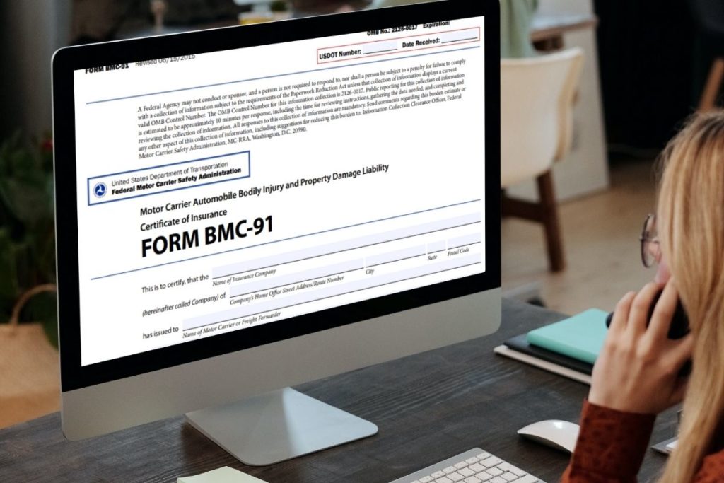 What Is A BMC 91 Filing? - Trucking Insurance Network